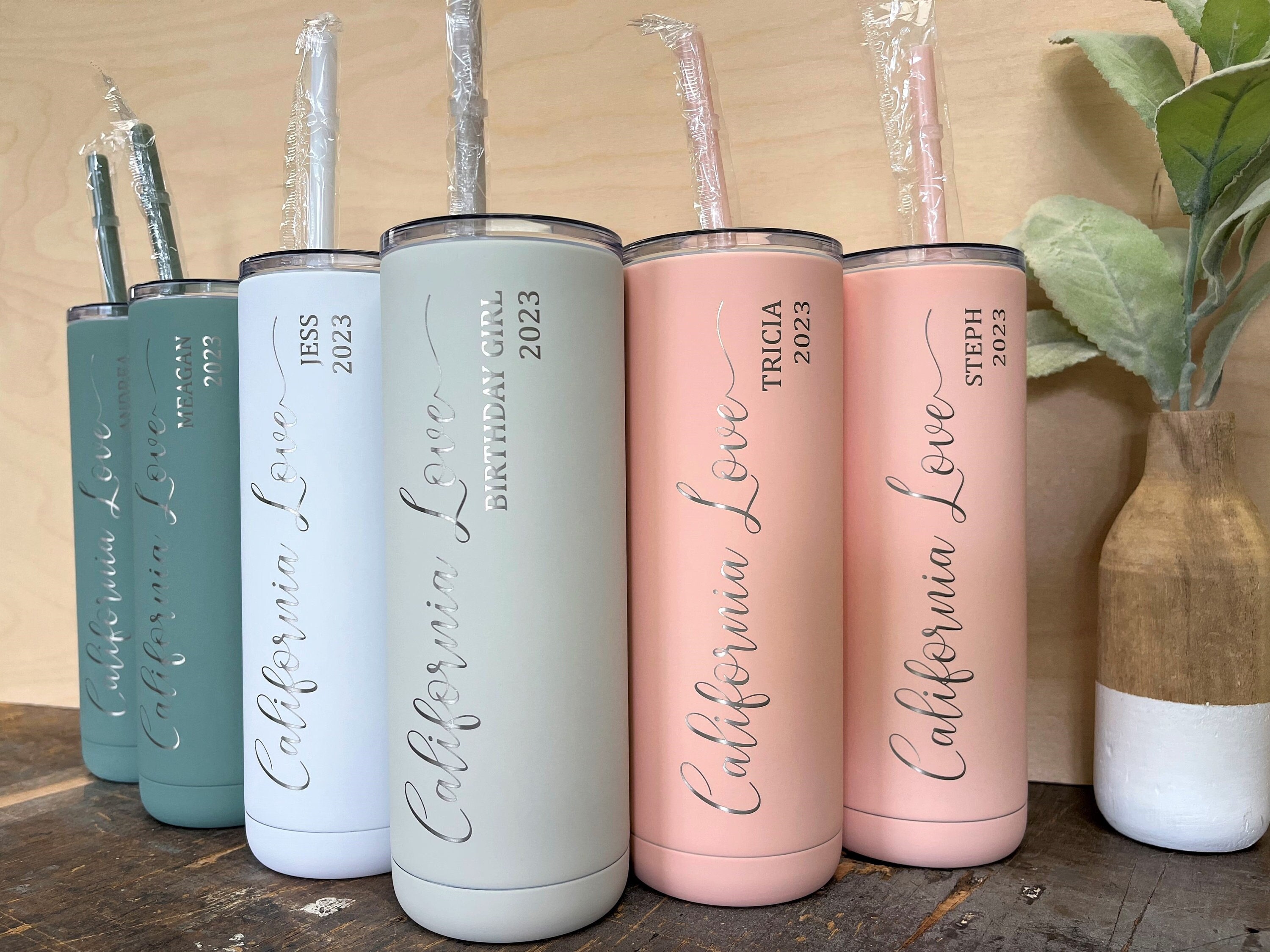 Girls Weekend Cup, Personalized Skinny Tumbler for Girls Trip, Gift for ...