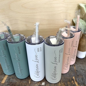 Girls Weekend Cup, Personalized Skinny Tumbler for Girls Trip, Gift for ...