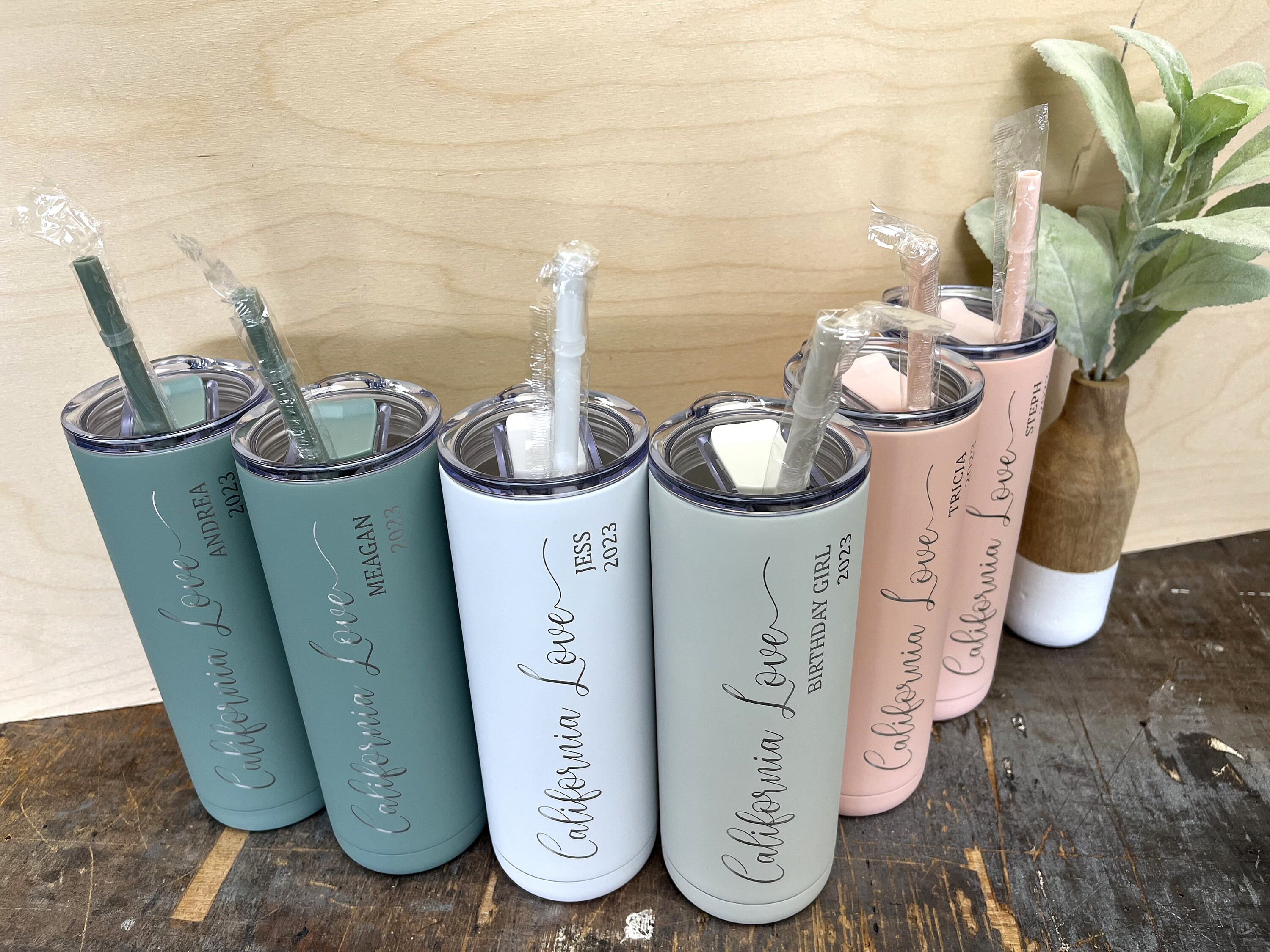Girls Weekend Cup, Personalized Skinny Tumbler for Girls Trip, Gift for ...