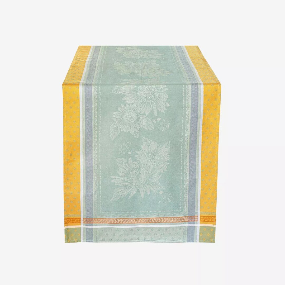 Provence Table Runner Jacquard France Cotton Ginger "beaulieu" - Etsy