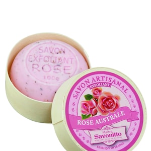 Round Soap in Beautiful Wooden Decorative Gift Box Made in France ...
