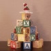 Alphabet Block Tree With Decorations - Etsy