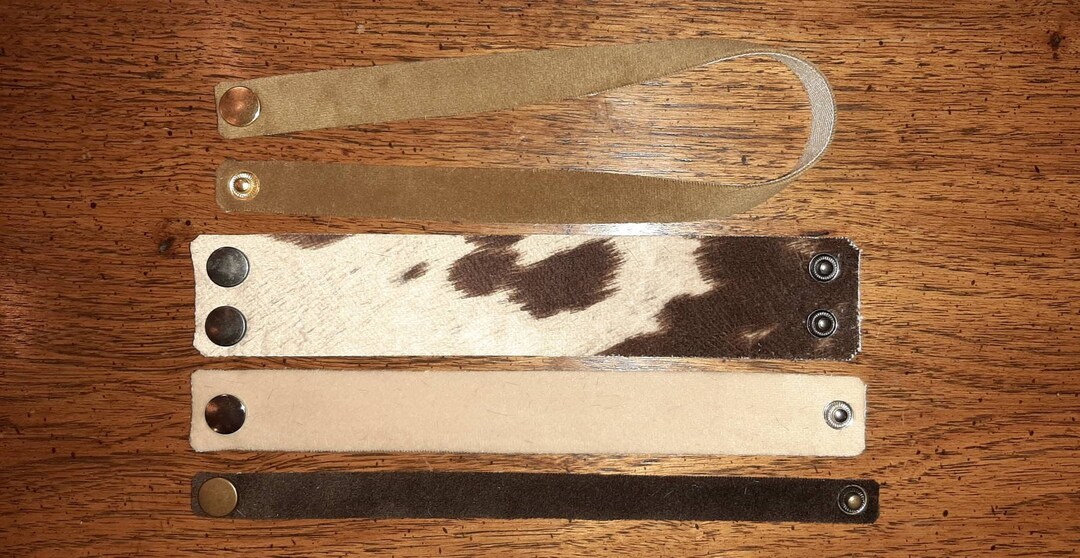 Vegan Suede Bracelet Cuff--custom Made to Your Wrist Size. Choose From ...