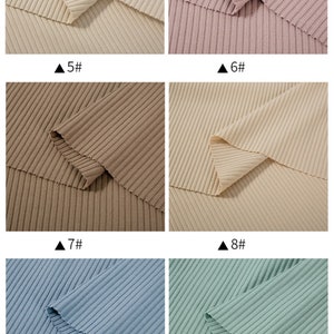 Ribbing Fabric Cotton Rib Knit, Baby Fabric, Shirt Dress Garment Fabric ...