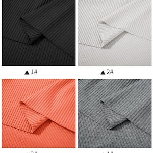 Ribbing Fabric Cotton Rib Knit, Baby Fabric, Shirt Dress Garment Fabric ...