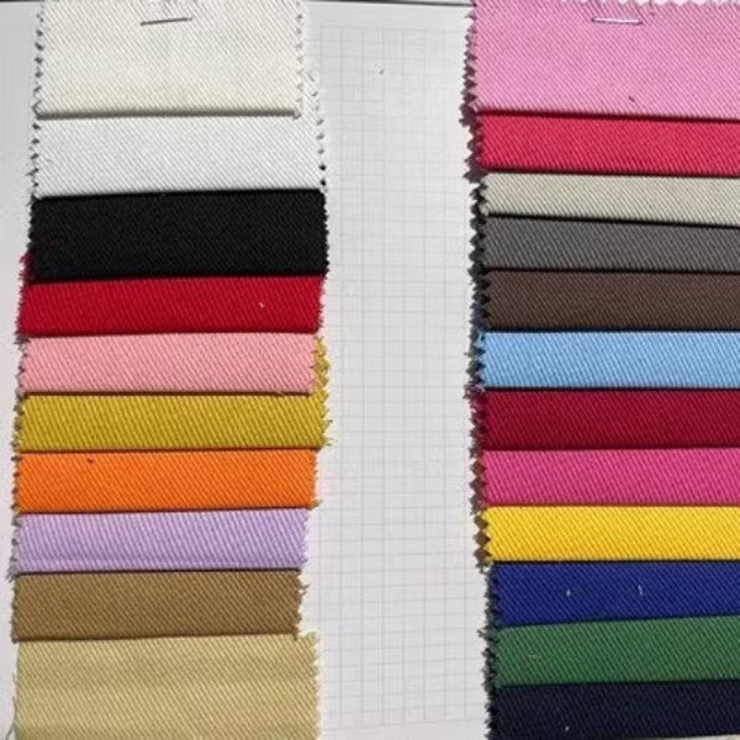 Colored Denim Fabric, 100% Cotton Denim, Washed Thick Denim Fabric ...