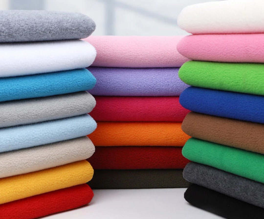 Warm Anti Pill Polar Fleece Fabric, Soft Washable Material Kids Fabric ...