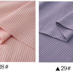 Ribbing Fabric Cotton Rib Knit, Baby Fabric, Shirt Dress Garment Fabric ...