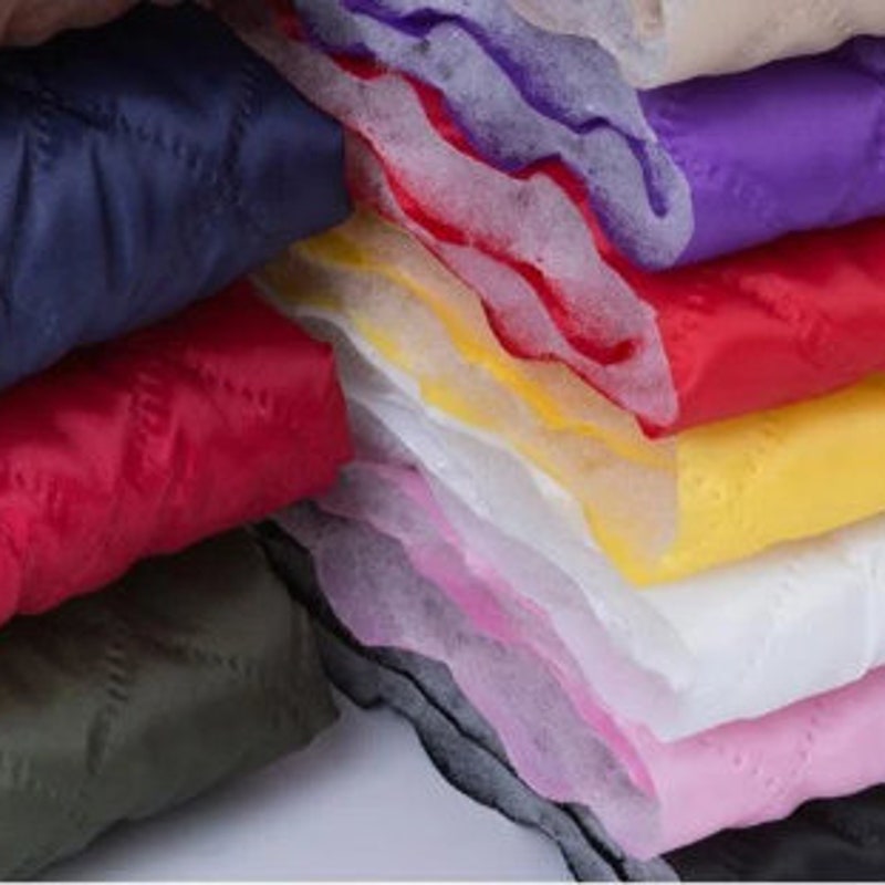 Pre Quilted Fabric by the Yard - Etsy