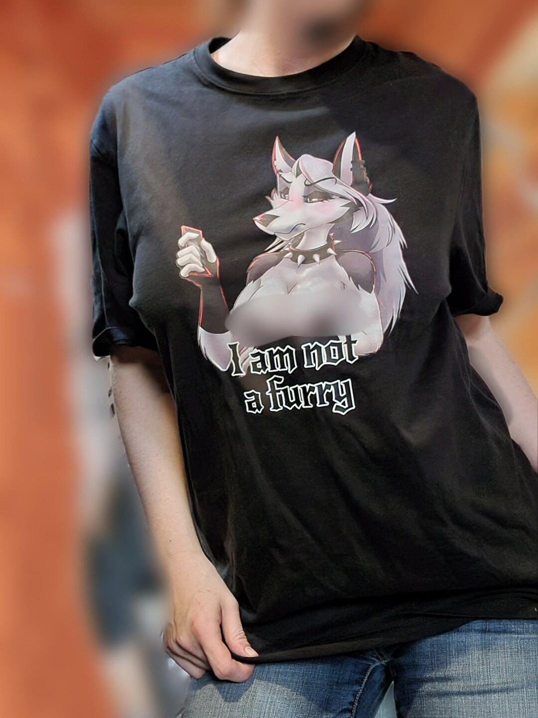 Large Naughty Furry Yiff Adults Only Loona Helluva Boss Fanart Shirt ...