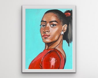 Simone Biles Wall Art - Etsy