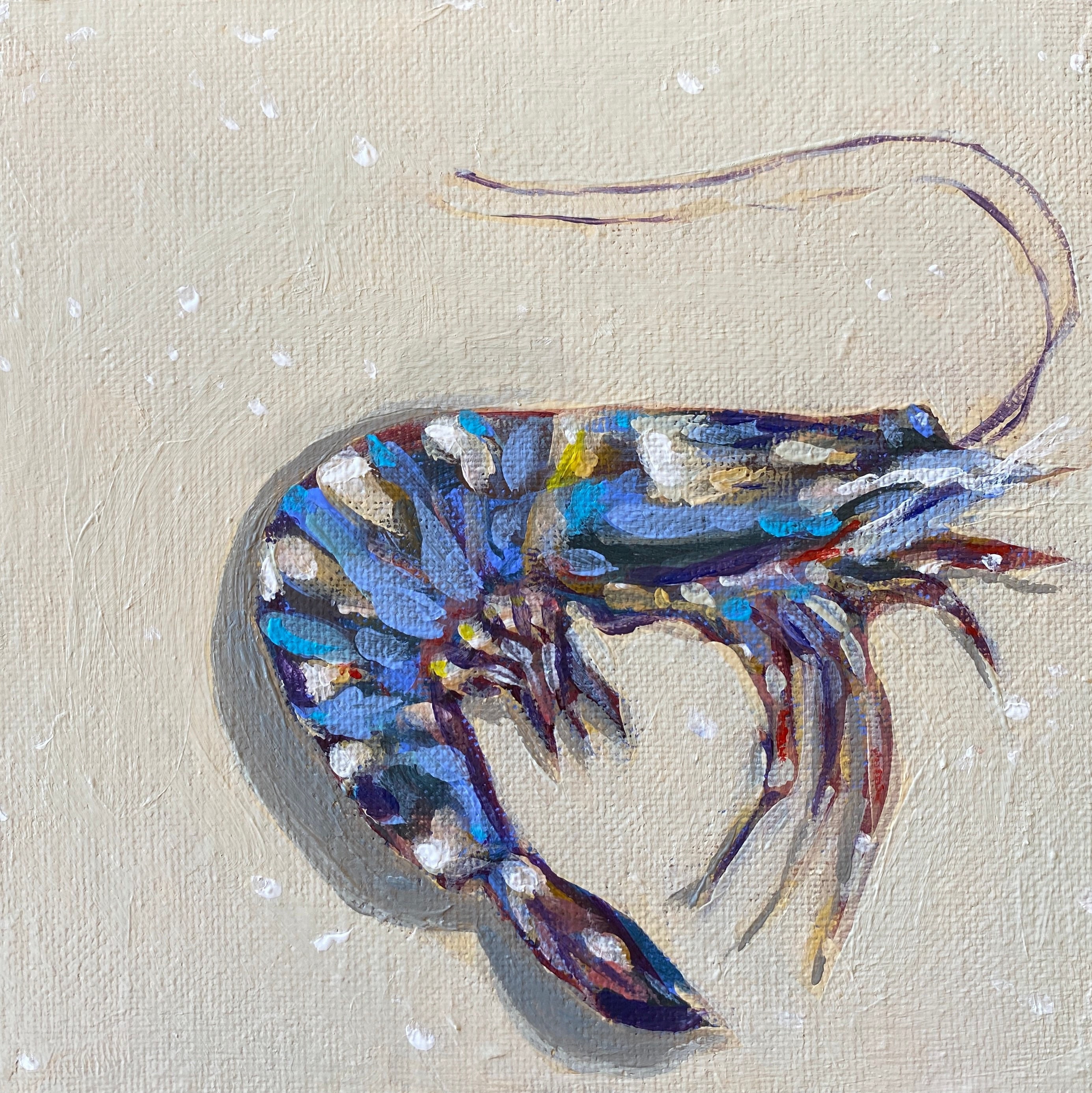 Shrimp Painting