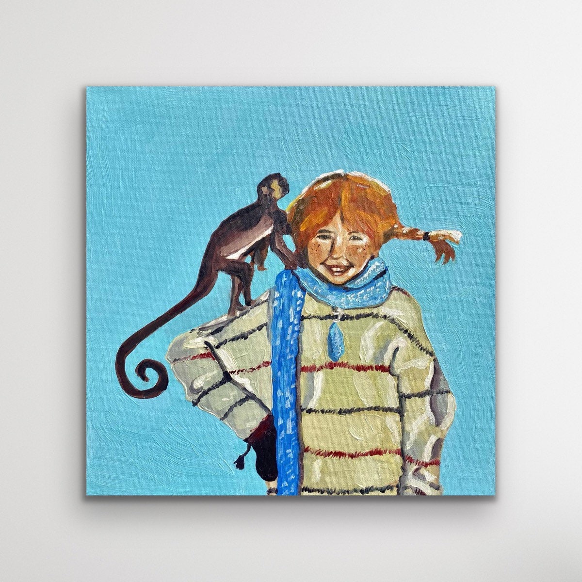 Pippi Longstocking Drawing