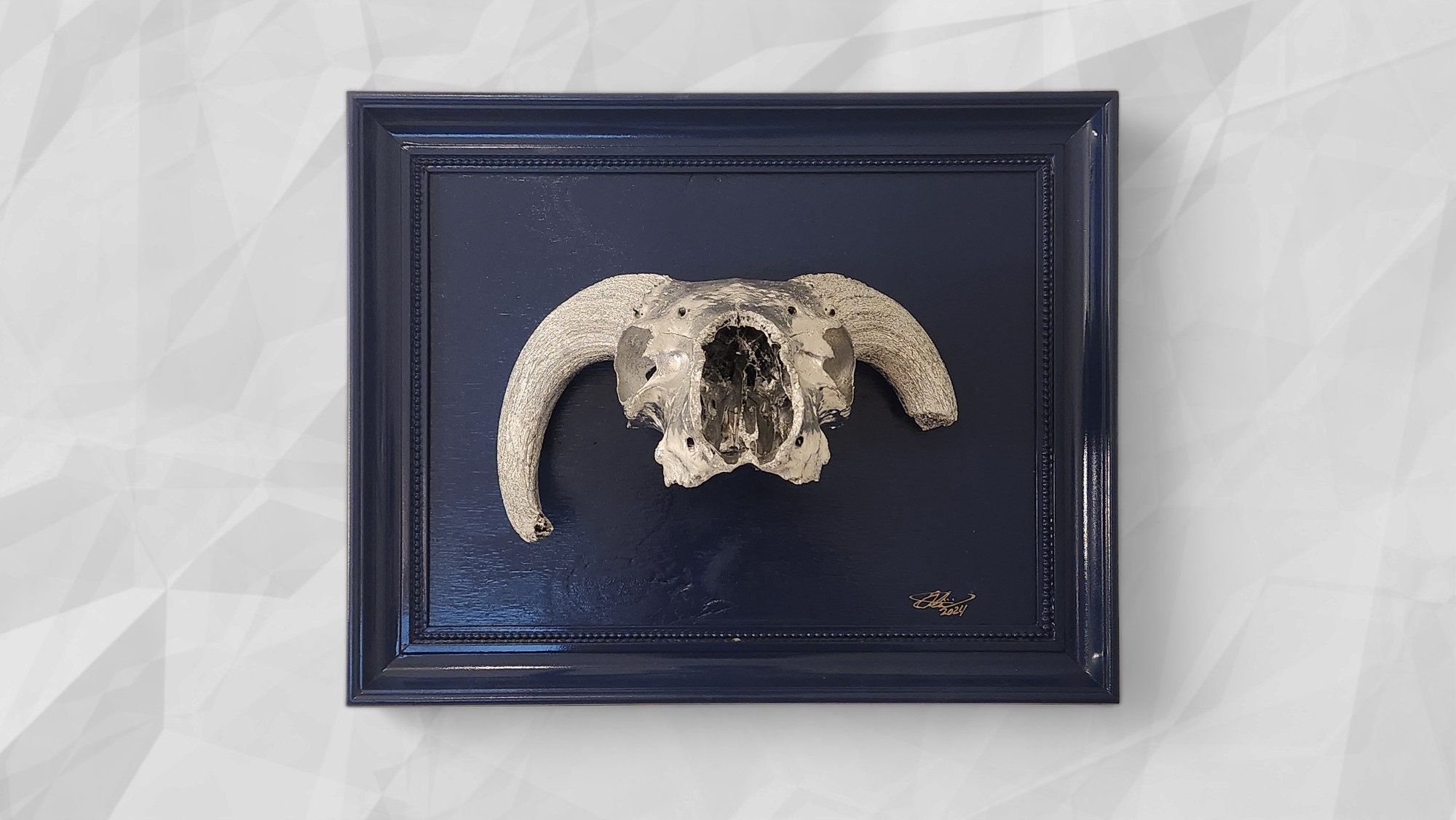 RAM SKULL ARTWORK / Olivieri Artwork - Etsy
