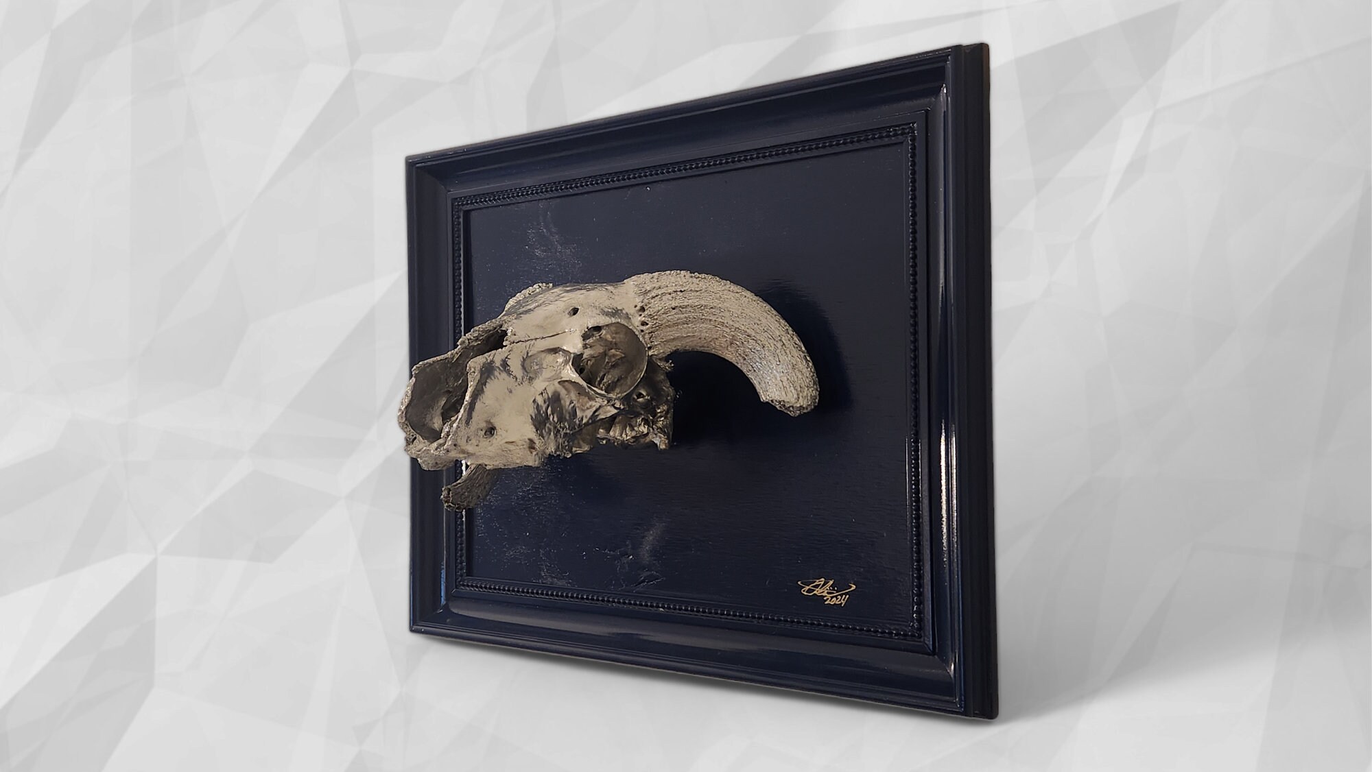 RAM SKULL ARTWORK / Olivieri Artwork - Etsy