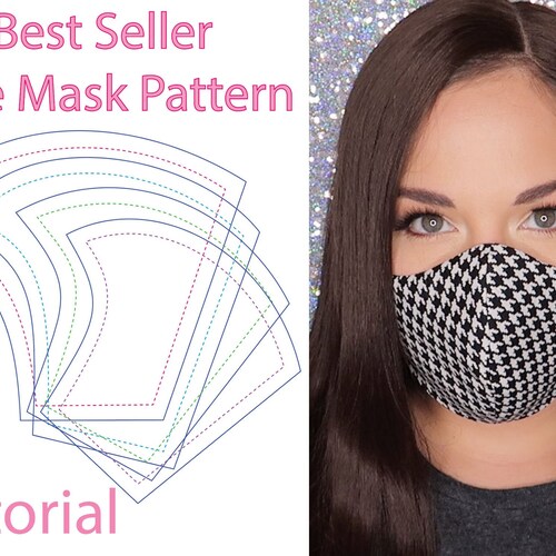 Face Mask Pattern 4 Sizes download | Etsy