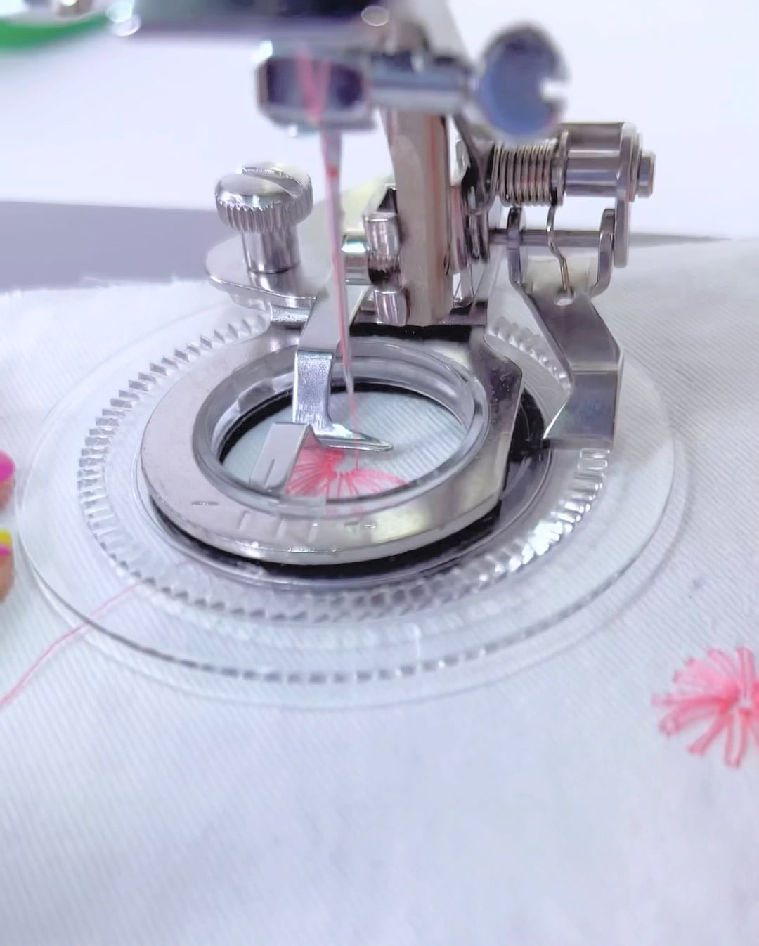 Flower Stitch Presser Foot for Domestic Sewing Machine - Etsy