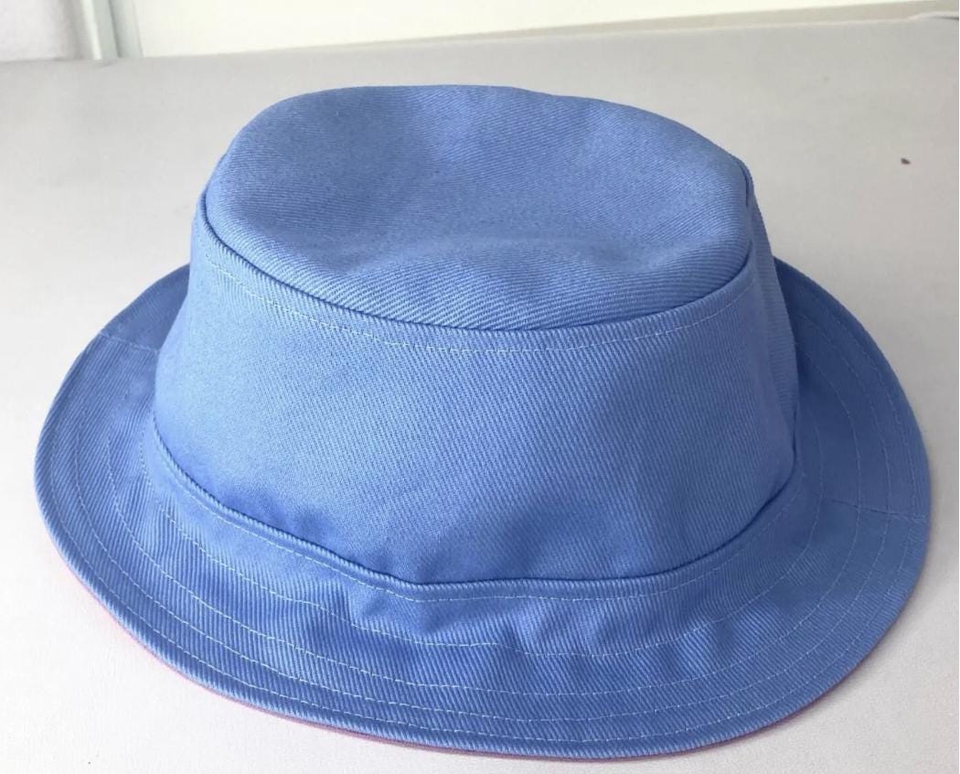Double Sided Bucket Hat Sewing Pattern: Easy DIY Sun Hat, 5 Sizes (PDF ...
