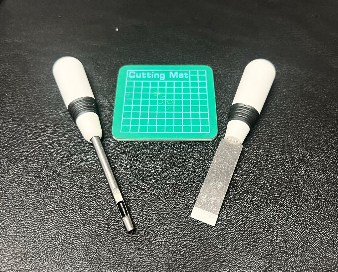 3pcs/set Sewing Buttonhole Cutter Set Portable Leather Craft Eyehole ...