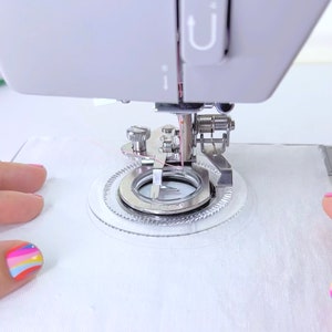 Flower Stitch Presser Foot for Domestic Sewing Machine - Etsy