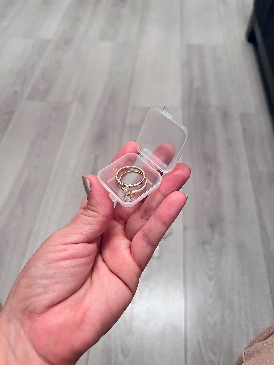 10 Portable Transparent Plastic Jewelry Storage Boxes - Etsy