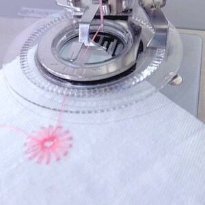 Flower Stitch Presser Foot for Domestic Sewing Machine - Etsy