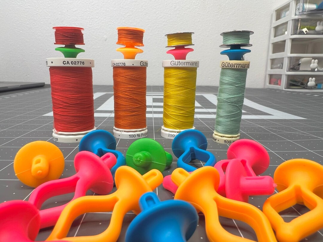 12pcs Bobbin Organizers Protectors, Spool Top, Keep Threads Organized ...