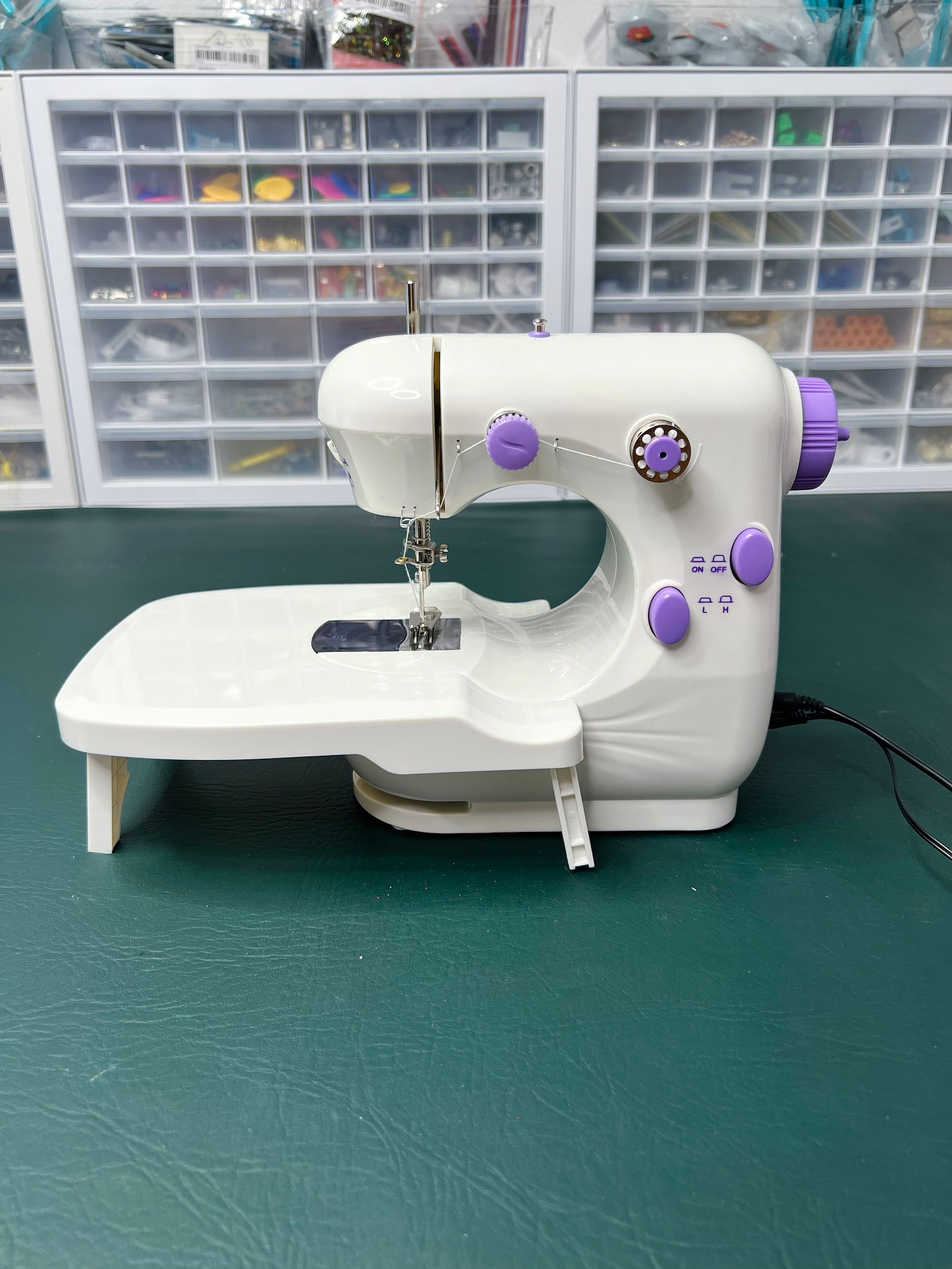 Mini Electric Sewing Machine: Portable DIY Clothing Crafting - Etsy