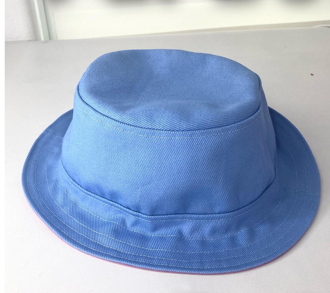 Double Sided Bucket Hat Sewing Pattern: Easy DIY Sun Hat, 5 Sizes (PDF ...