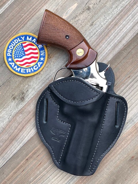 Revolver Holster for the Colt Python 4 and 4-1/4 RH NEW MODEL - Etsy