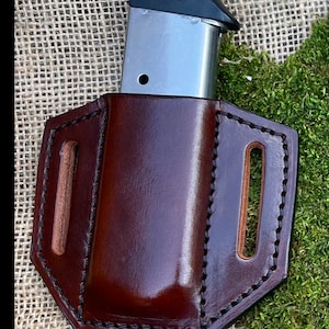 1911 Leather Mag Magazine Pouch .45 ACP Semi Automatic Single Stack - Etsy
