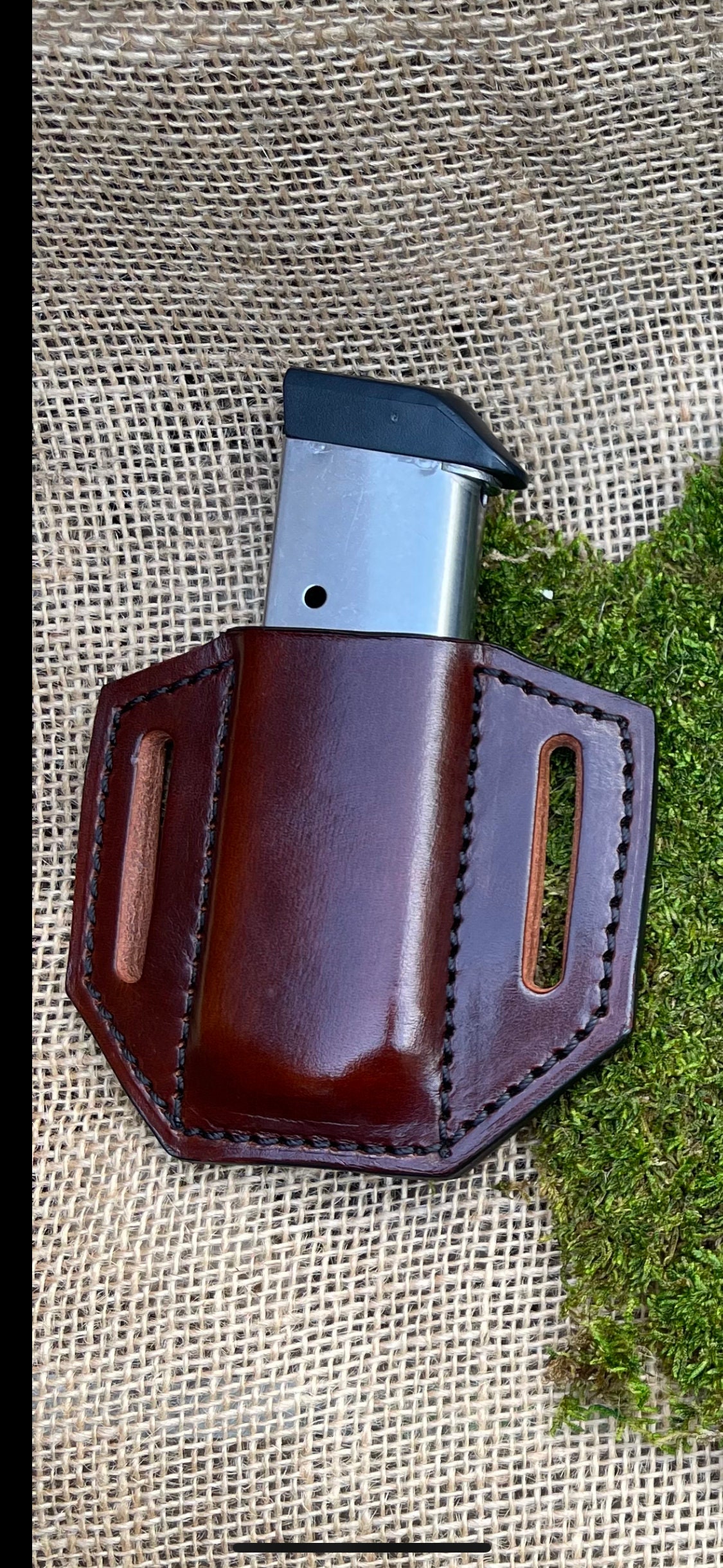 1911 Leather Mag Magazine Pouch .45 ACP Semi Automatic Single Stack - Etsy