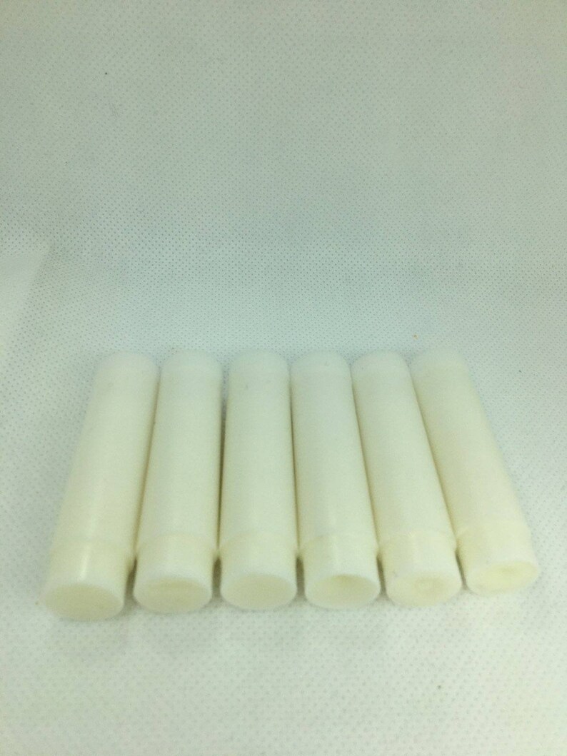 White Solid Lip Balm Bulk Containers With Fresh Coconut and Strawberry ...