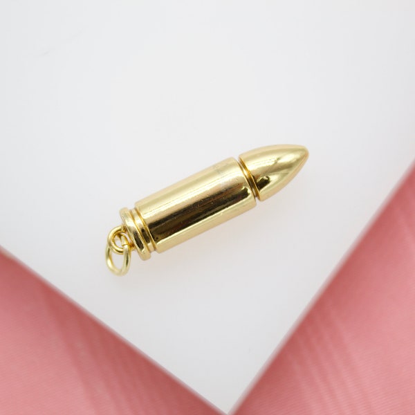 Bullet Charm - Etsy