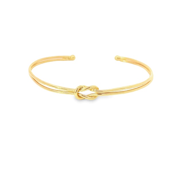 Gold Knot Bracelet - Etsy