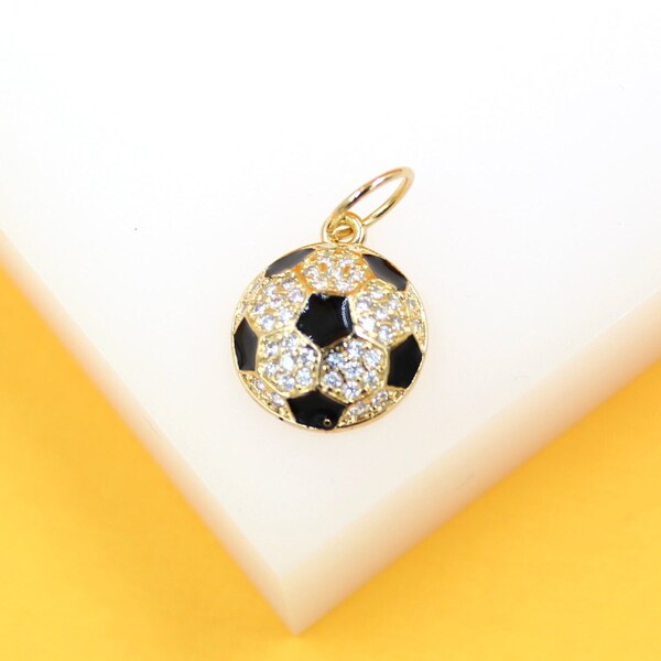Soccer Charm - Etsy