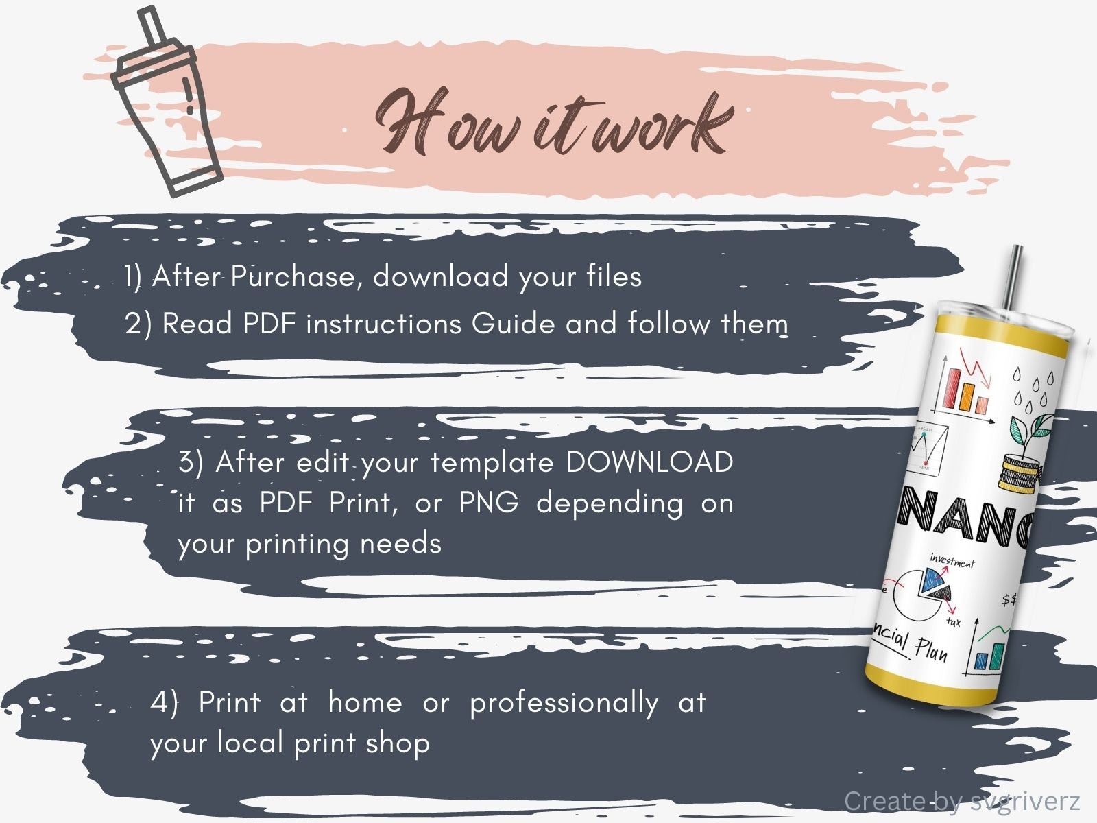 Finance, Accounting 20oz & 30oz Skinny Sublimation Tumbler Straight ...