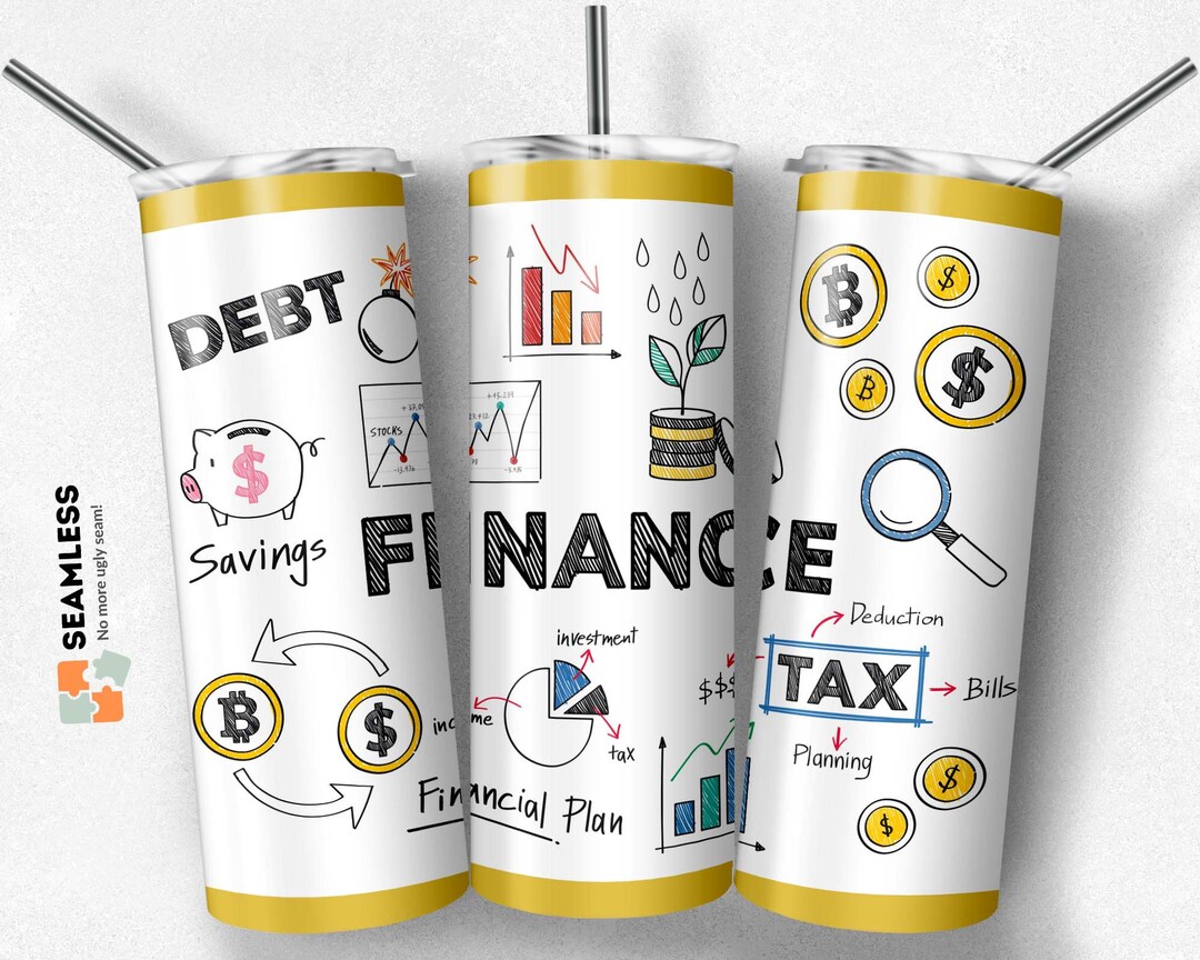 Finance, Accounting 20oz & 30oz Skinny Sublimation Tumbler Straight ...