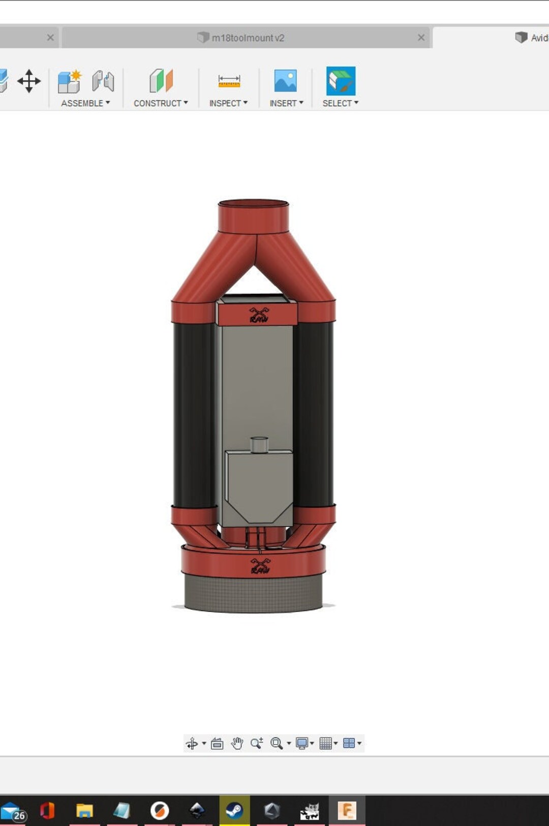 Avid 8.7hp/ Hiteco 8.7 Hp 85mm, CNC Dust Boot the Sidewinder Dust ...