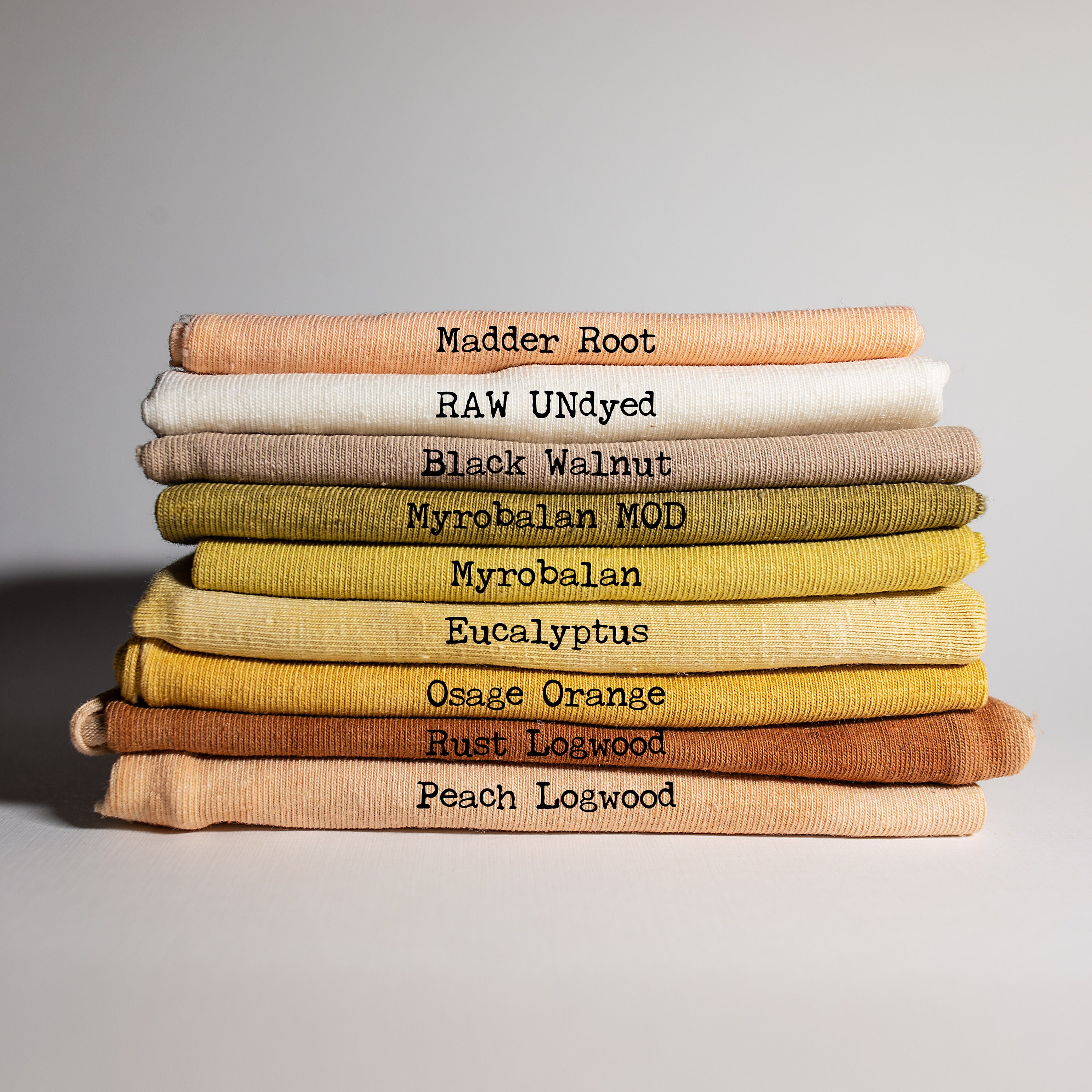 Botanically Dyed Knit Organic Hemp/cotton Blend by the Yard - Etsy