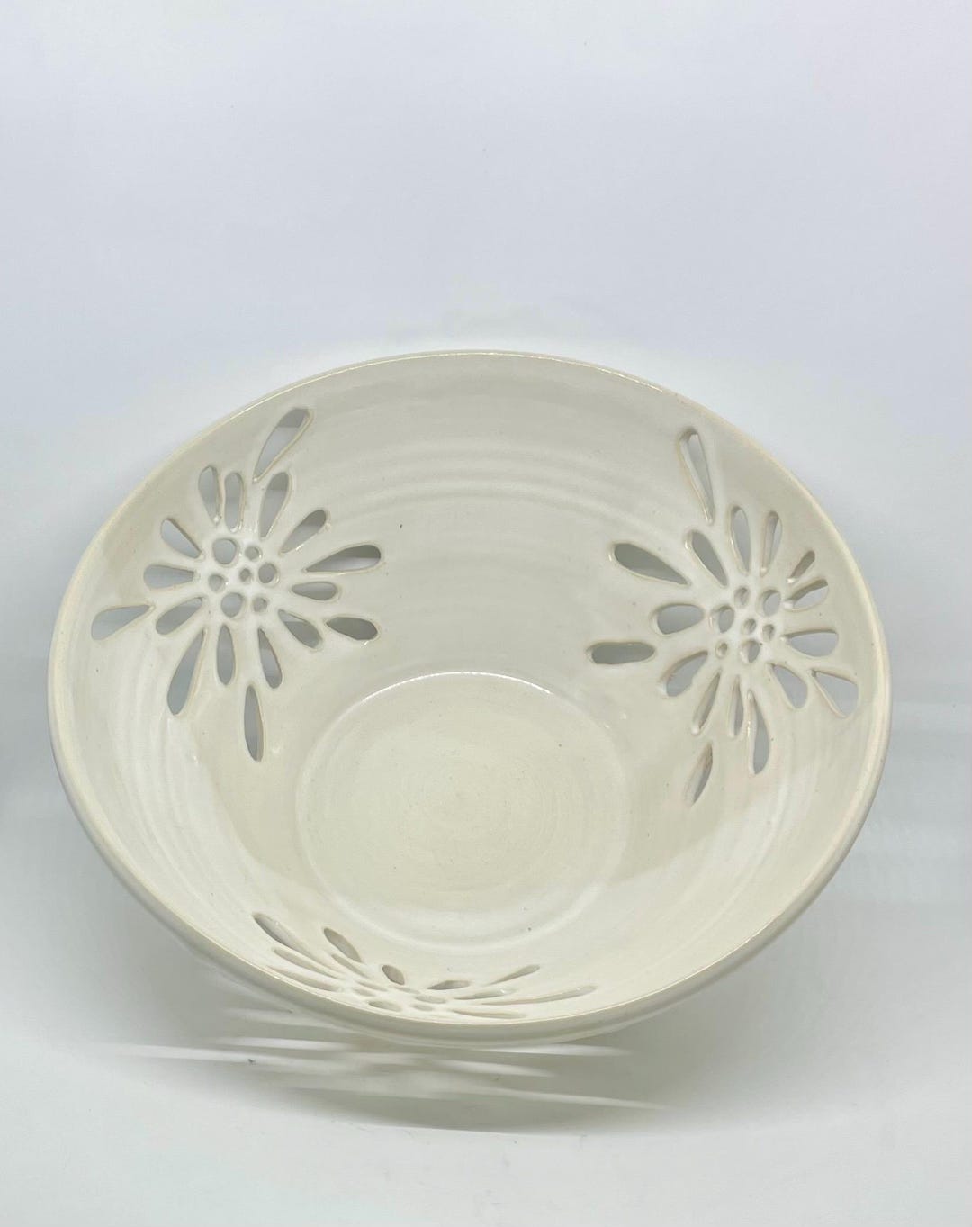 Large Fruit Bowl/ Berry Bowl/ Pottery Fruit Bowl/ Handmade Fruit Bowl ...