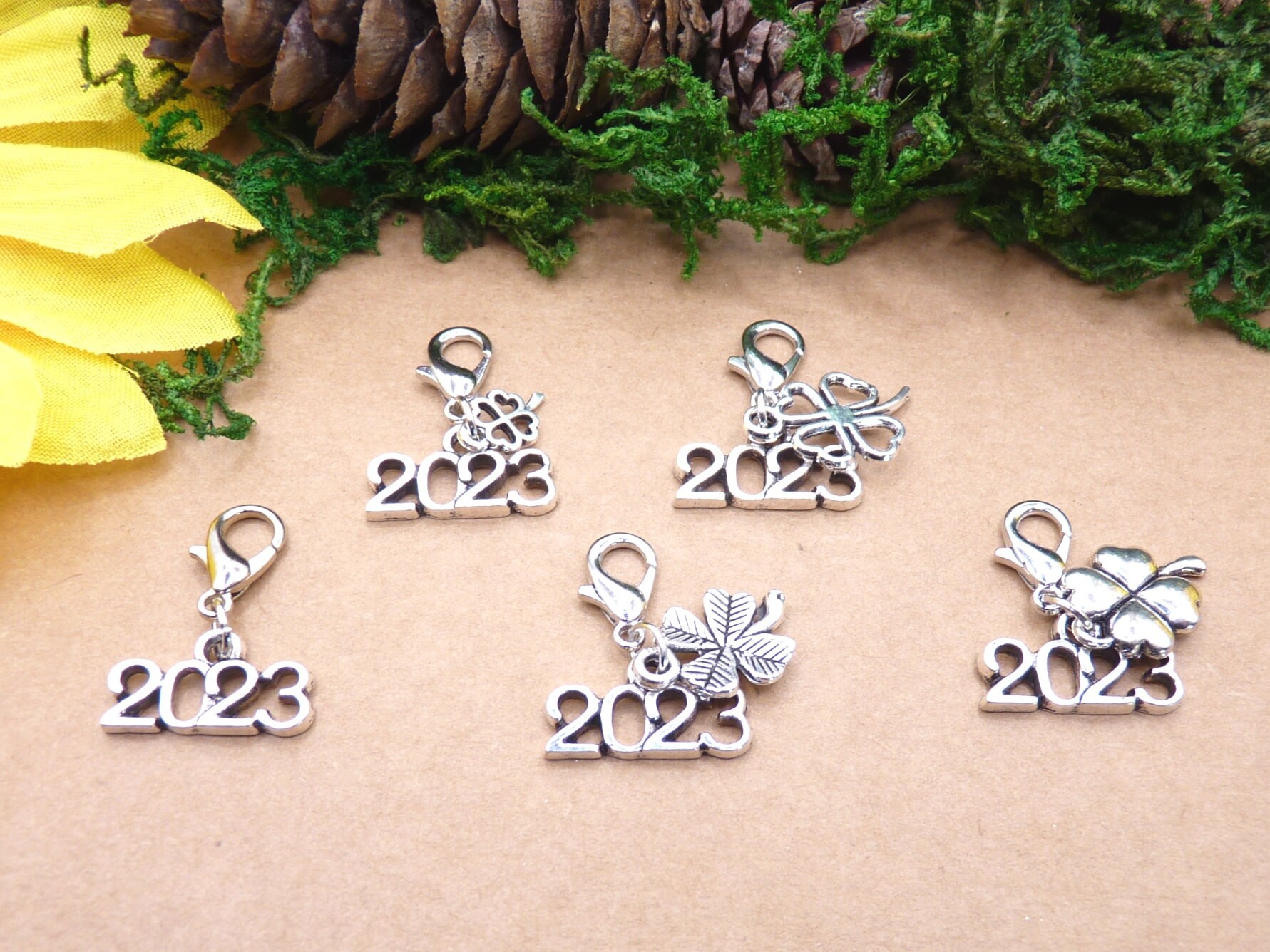 2023 Year 2023 Lucky Charm Symbol Magic Ritual Key Ring - Etsy UK