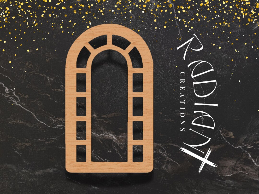 Vintage Mirror Wooden Cutout, Rustic Windowpane Shape, DIY Crafts - Etsy