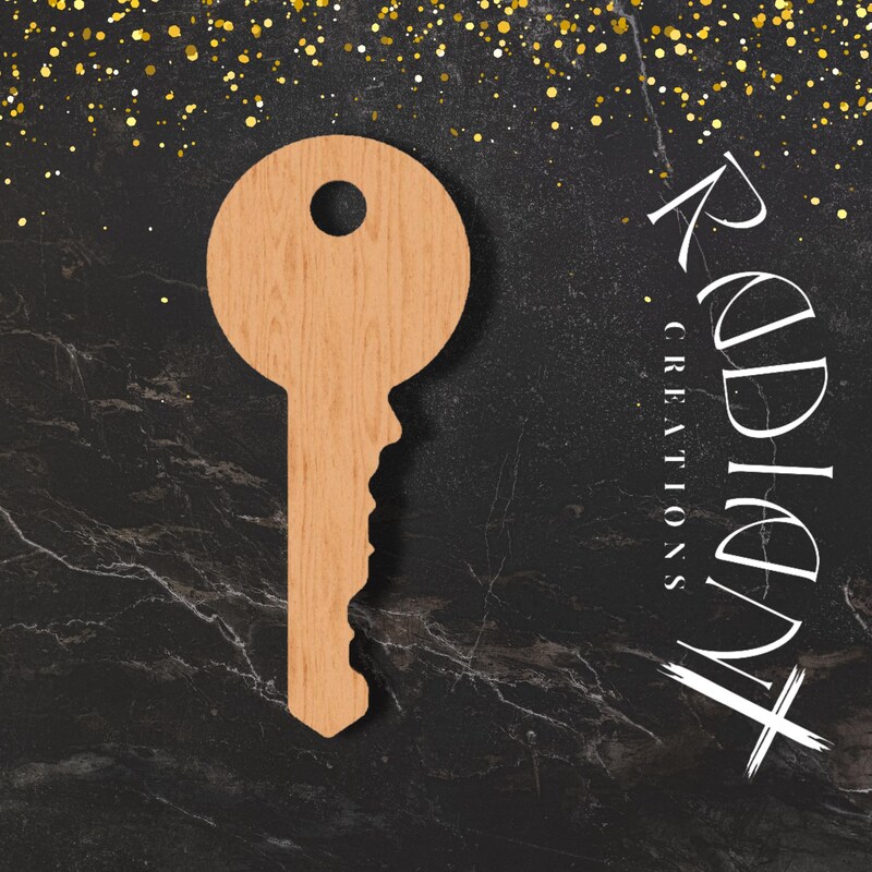 Wooden Skeleton Key - Etsy