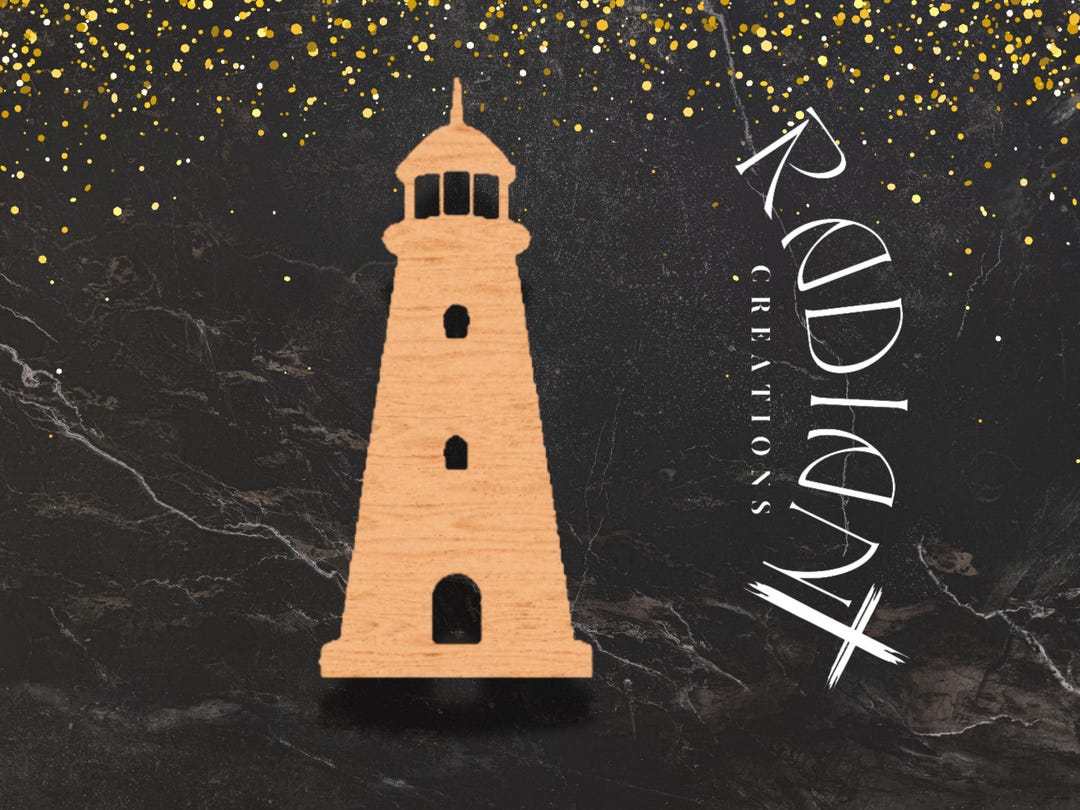 Lighthouse Wood Cutout for DIY Decor, Coastal Theme Home Decoration ...