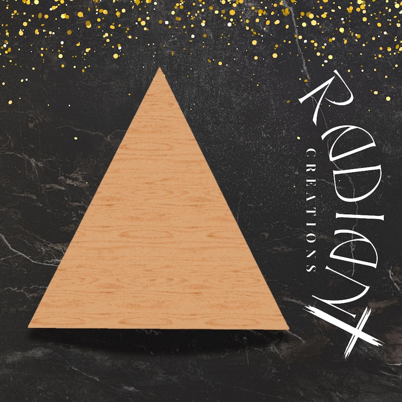 Triangle Cutout - Etsy