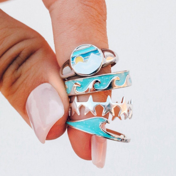 Ocean Ring - Etsy