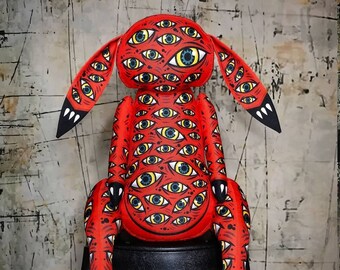 Scary Rabbit Toy | Etsy