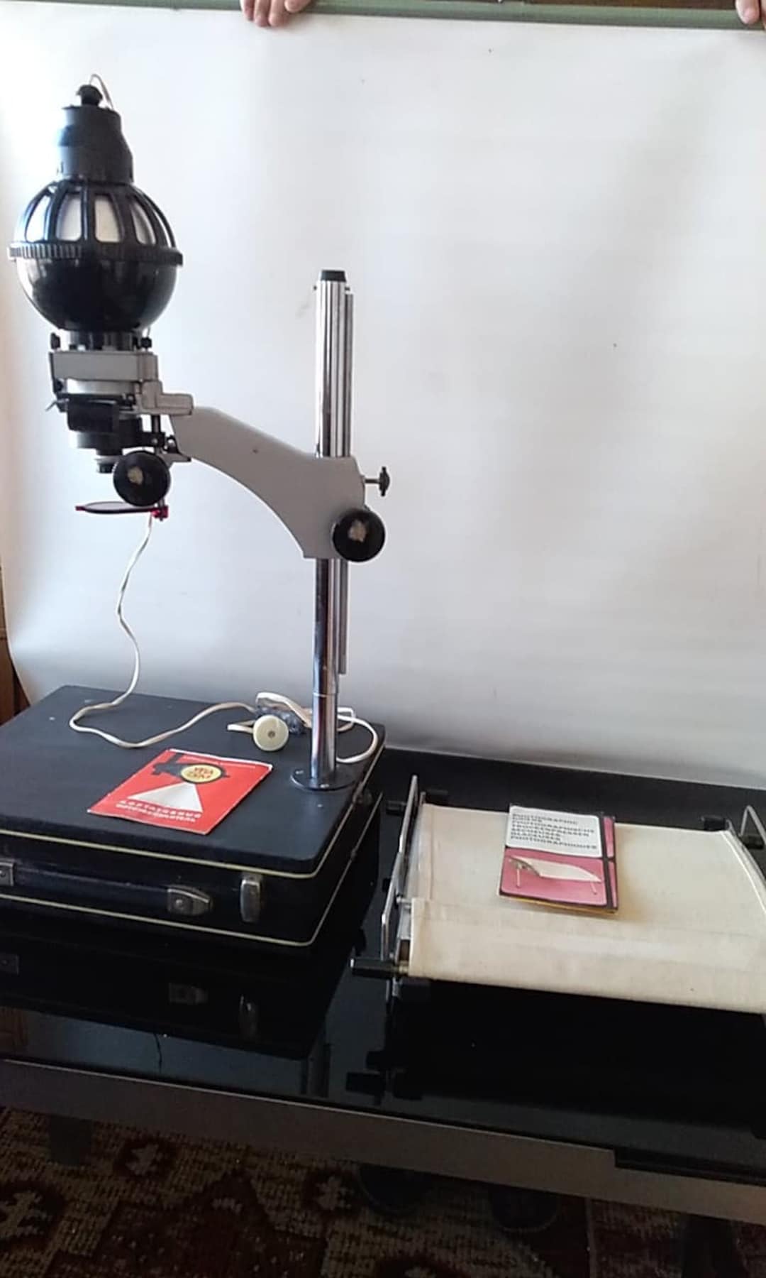 Vintage Soviet Photo Enlarger , Photographic Equipment, Portable Photo ...