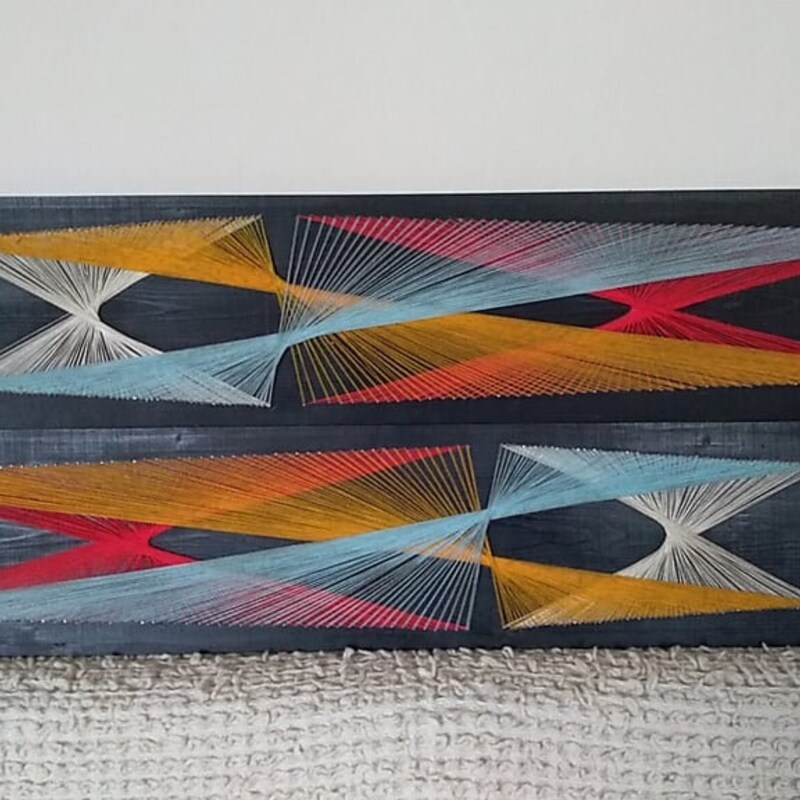 String Wall Art - Etsy